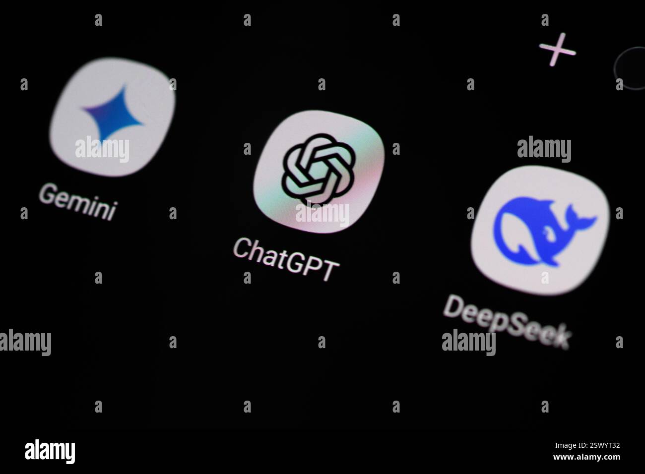 February 22, 2025, Ukraine: In this photo illustration, a ChatGPT ...