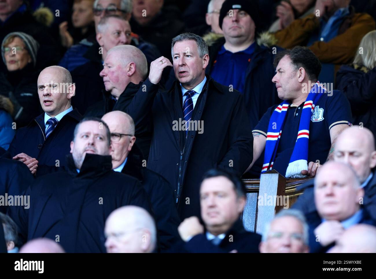 Rangers chairman Fraser Thornton and Chief Executive Officer Patrick ...