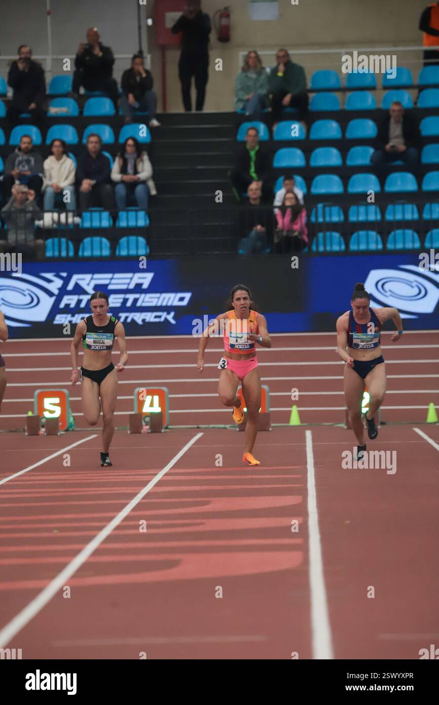 Madrid, Spain, 22nd February, 2025: The athlete, María Isabel Pérez ...