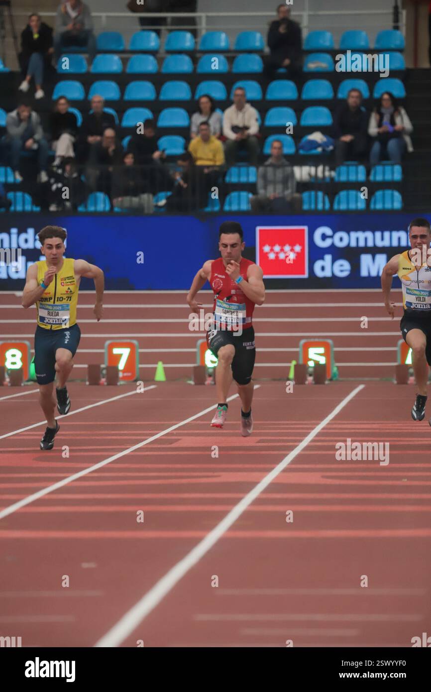 Madrid, Spain, 22nd February, 2025: The athlete, Ricardo Sánchez (CA ...