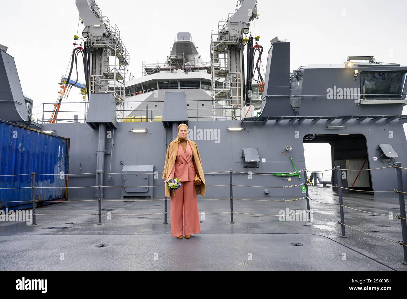 DEN HELDER, The Netherlands, 2025-02-22 13:20:26 DEN HELDER, 14-02-2024 ...