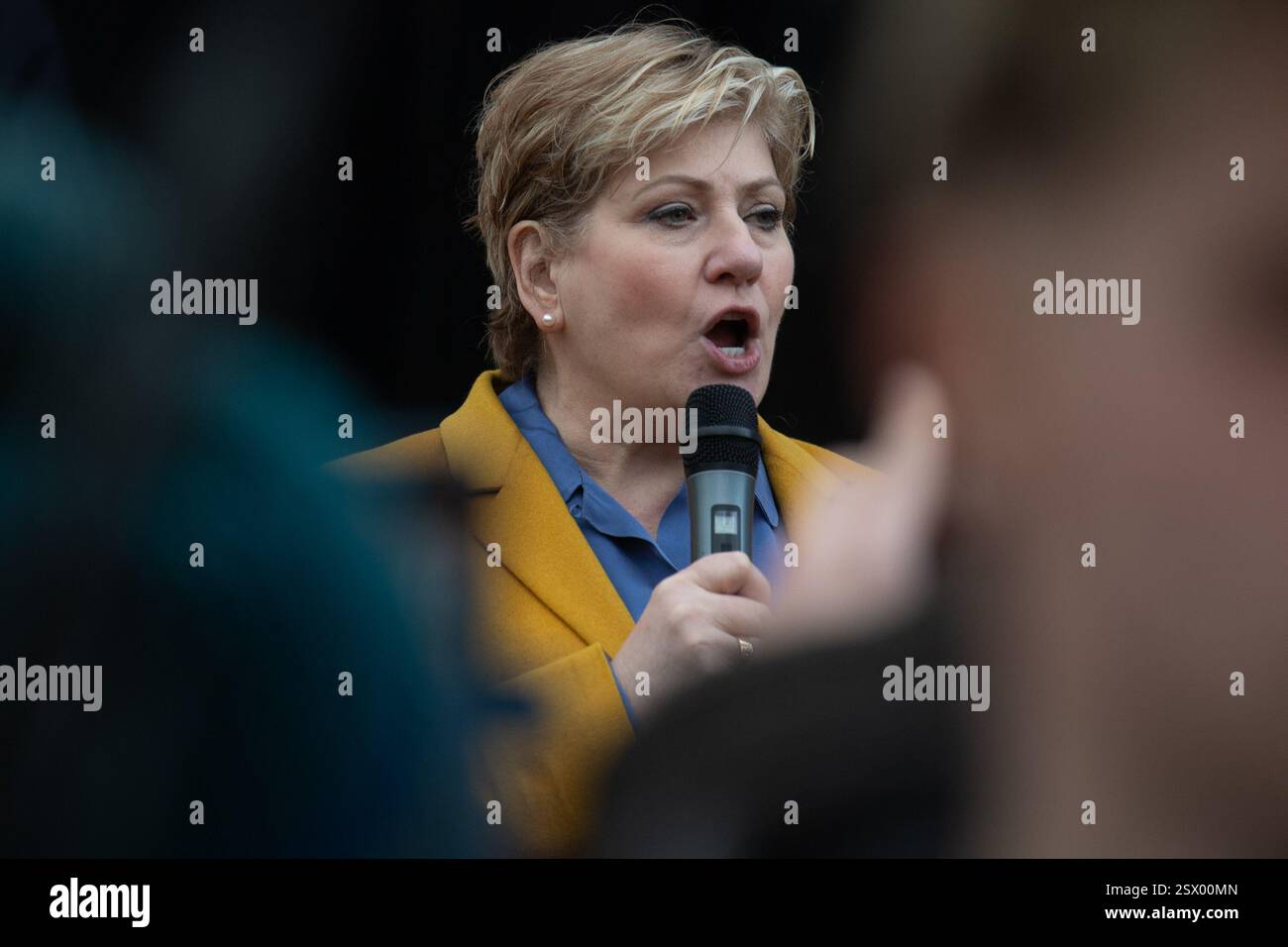 London, UK. 22 Feb 2025. Emily Thornberry - Labour MP and Chair of the ...