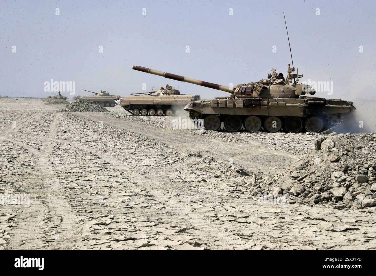 In this photo provided Saturday, Feb. 22, 2025, by the Iranian Army ...