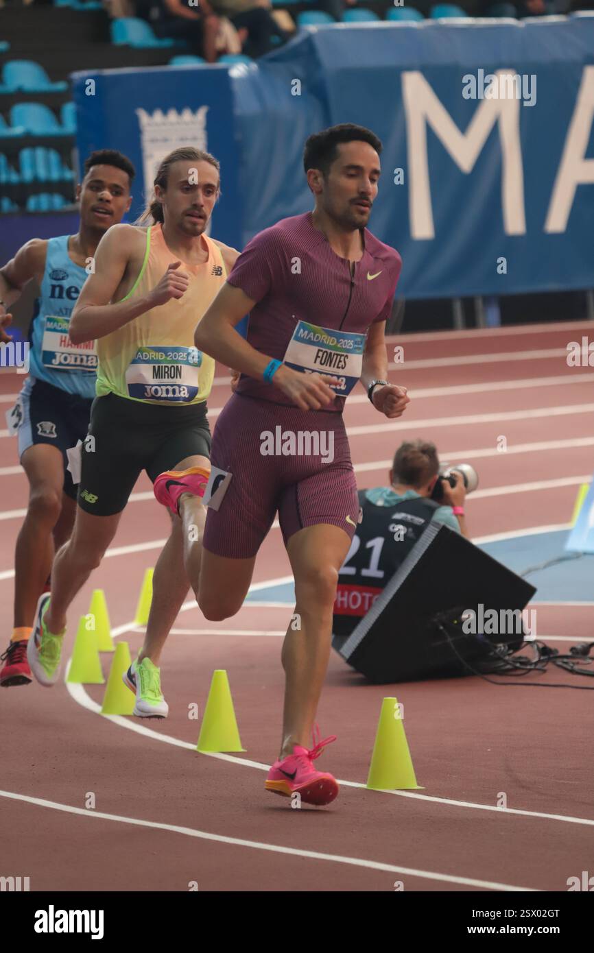 Madrid, Spain, 22nd February, 2025: The athlete, Ignacio Fontes (Nike ...