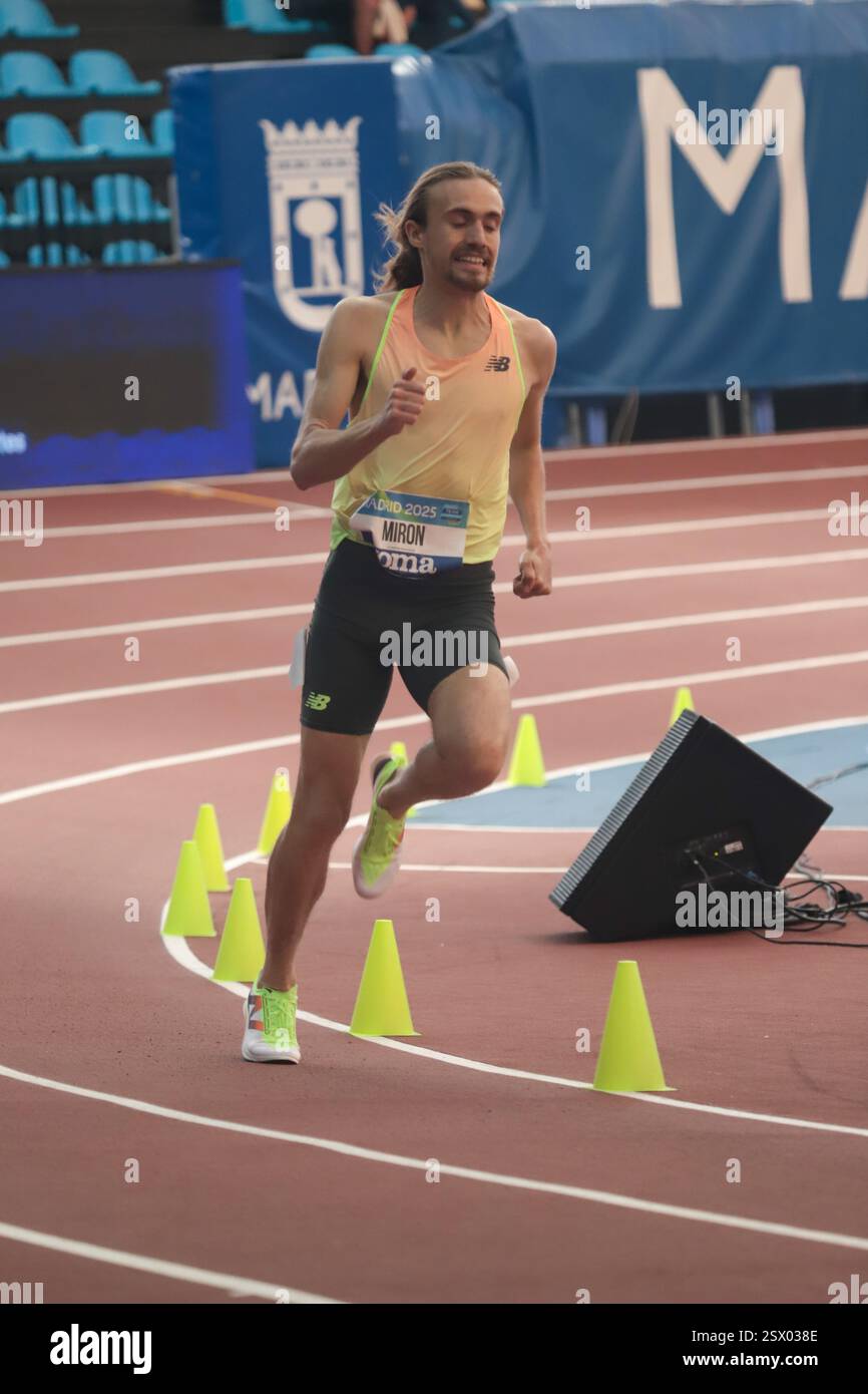 Madrid, Spain, 22nd February, 2025: The athlete, Javier Mirón (New ...
