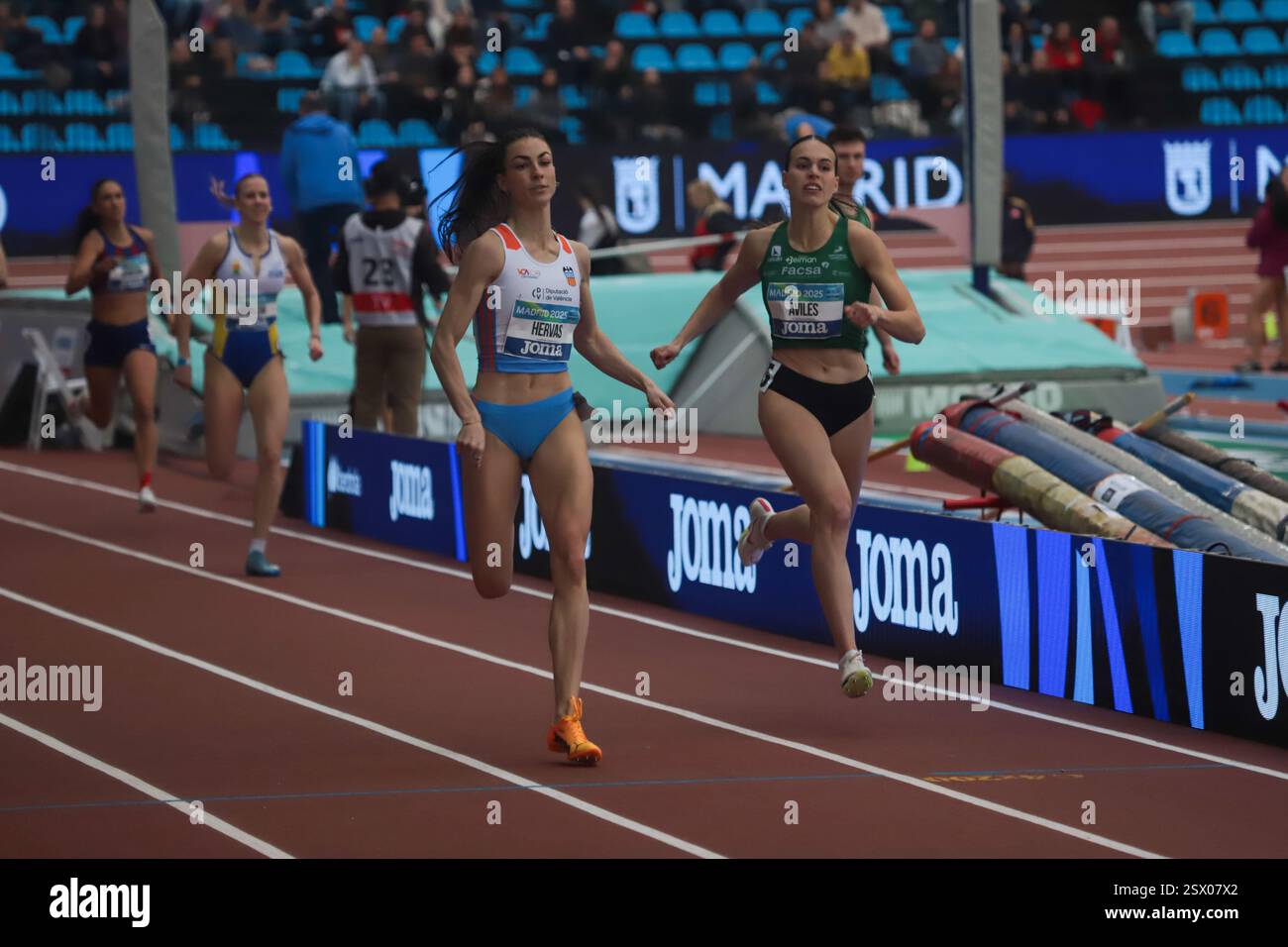 Madrid, Spain, 22nd February, 2025: Athletes Blanca Hervás (Diputación ...