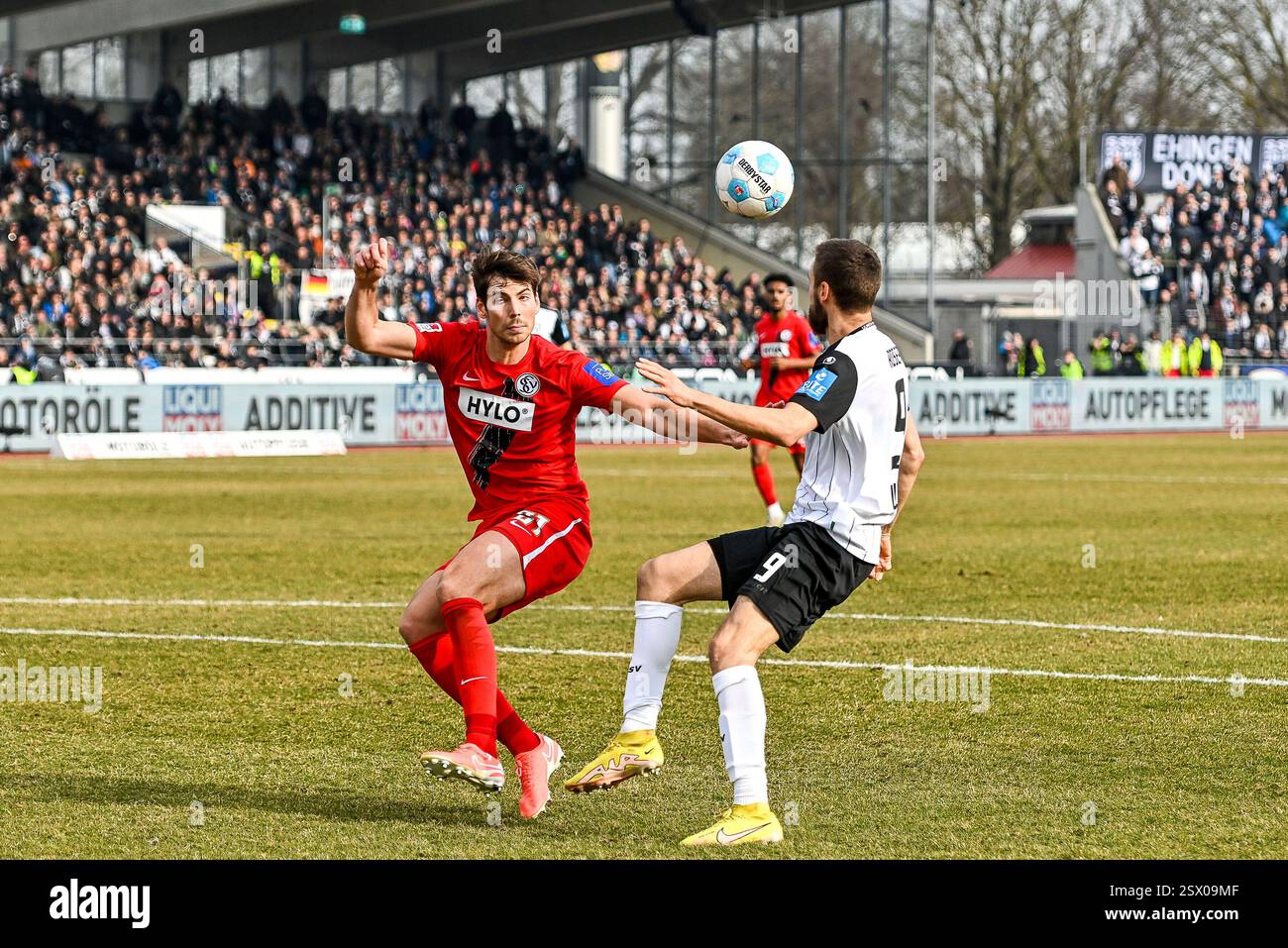 22.02.2025, Donaustadion, Ulm, GER, 2. BL, SSV Ulm 1846 vs SV ...