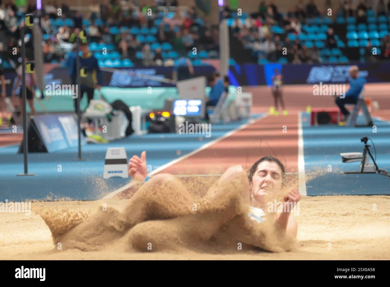 Madrid, Spain, 22nd February, 2025: The athlete, Clara Gabaldon (AA ...