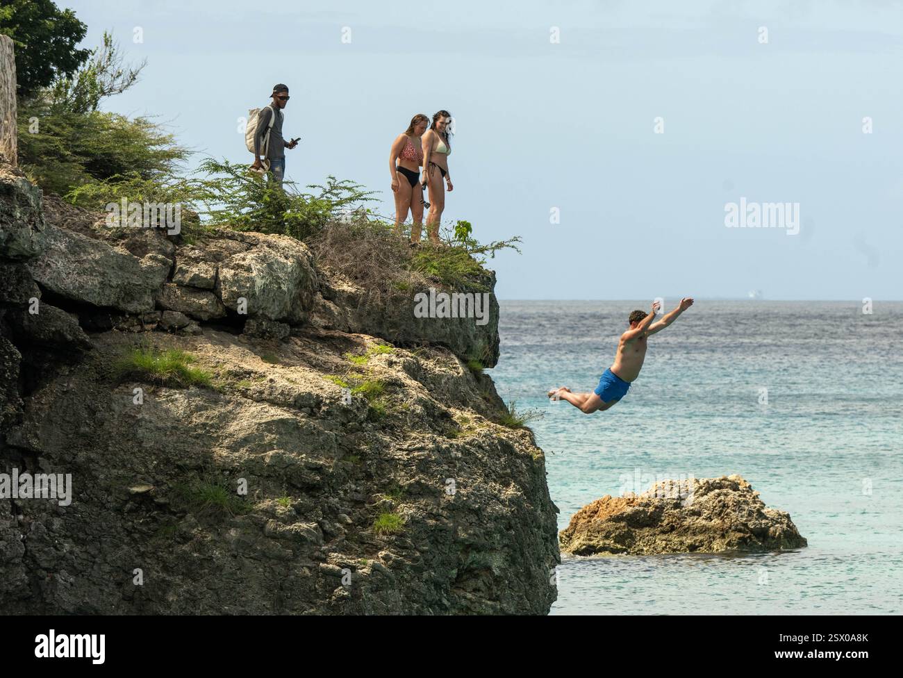 Snorkeling and cliff jumping hi-res stock photography and images - Alamy