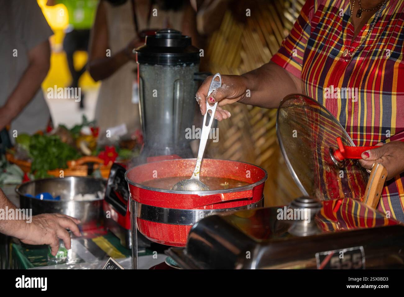 Dominica food culture hi-res stock photography and images - Alamy