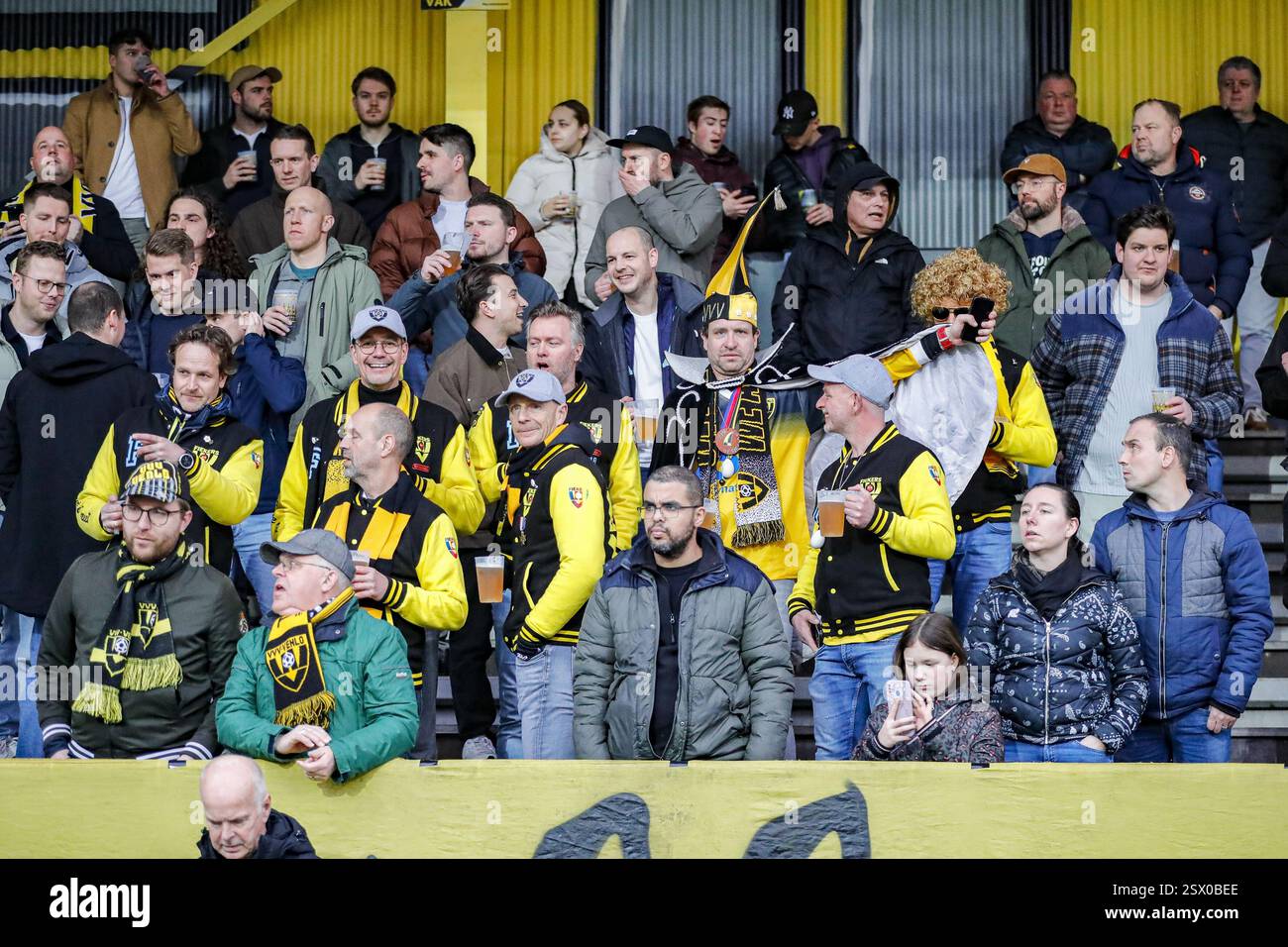 VENLO, 22-02-2025, Covebo Stadium - De Koel, football, Keukenkampioen divisie, season 2024/2025 ...
