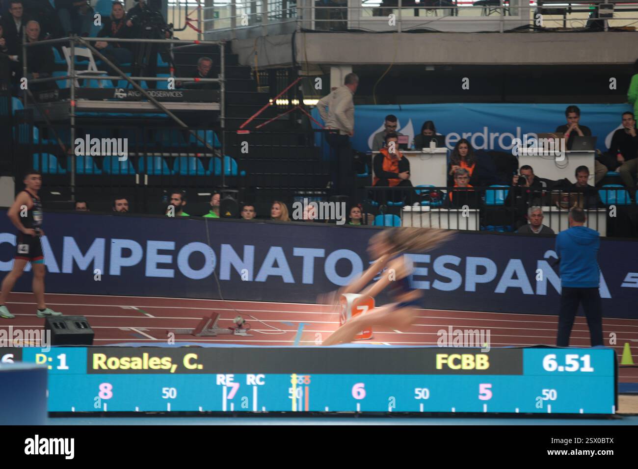 Madrid, Spain, 22nd February, 2025: The athlete, Carmen Rosales (FC ...