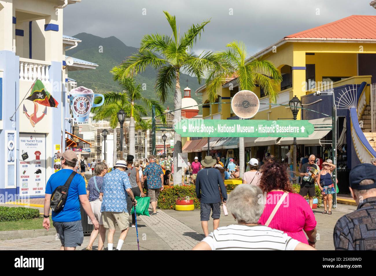Port Zante, Basseterre, St Kitts Stock Photo - Alamy