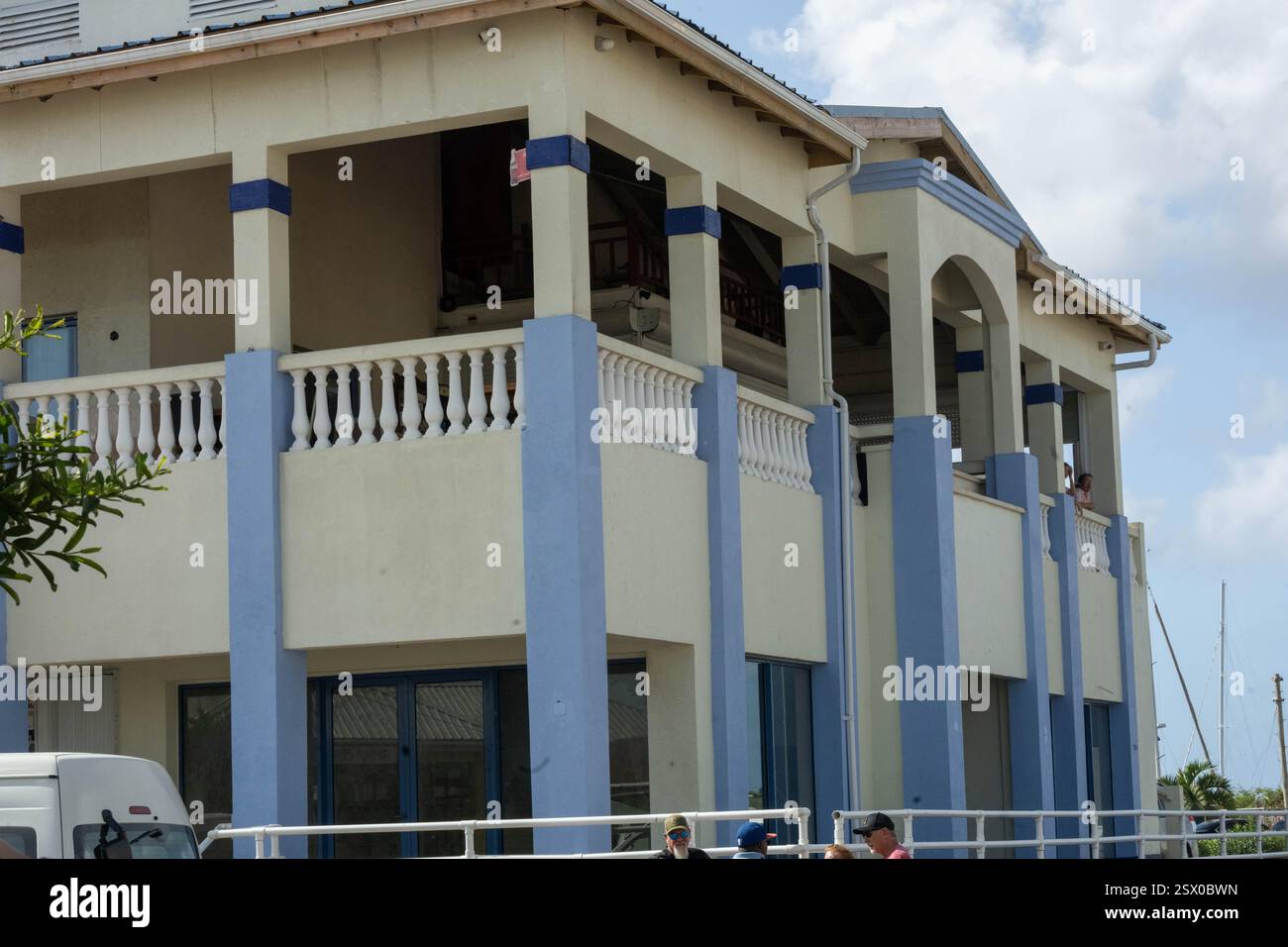 Port Zante, Basseterre, St Kitts Stock Photo - Alamy