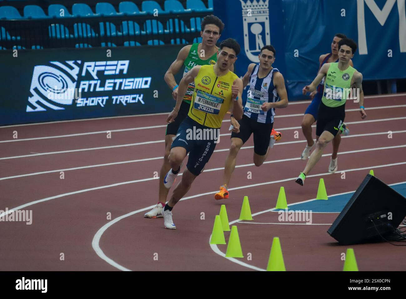 Madrid, Spain, 22nd February, 2025: The athlete, Markel Fernández ...