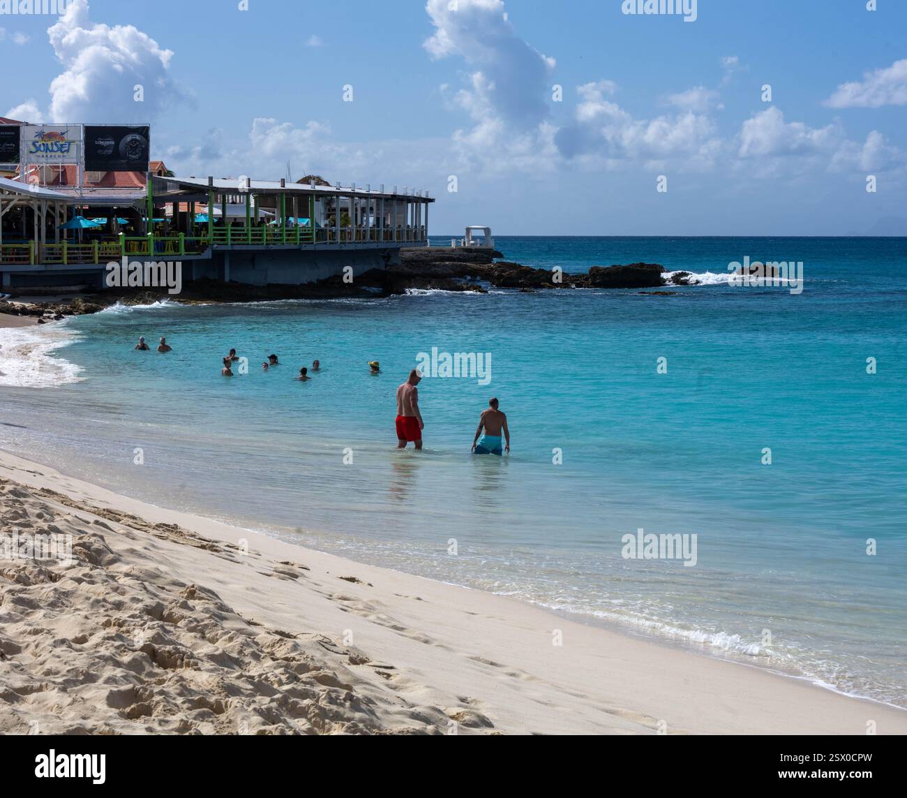 Maho Beach by Princess Juliana International Airport Saint Martin ...