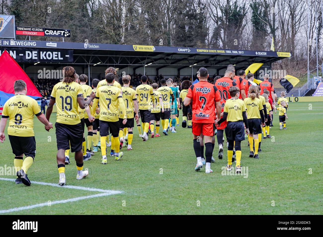 VENLO, 22-02-2025, Covebo Stadium - De Koel, football, Keukenkampioen ...