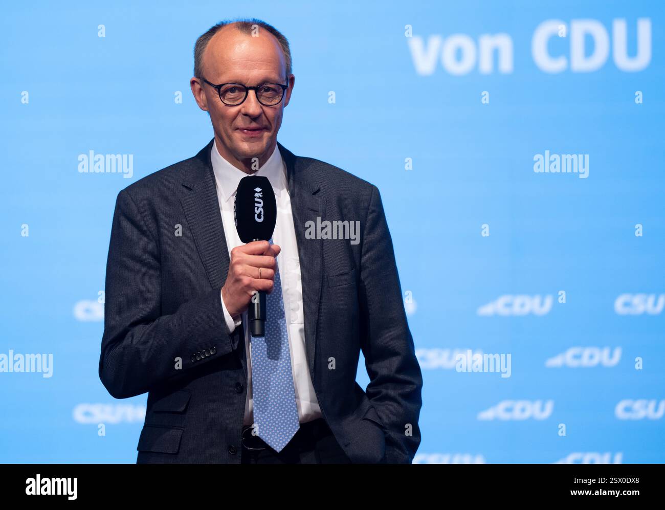 Friedrich Merz, CDU Federal Chairman and Union candidate for Chancellor ...