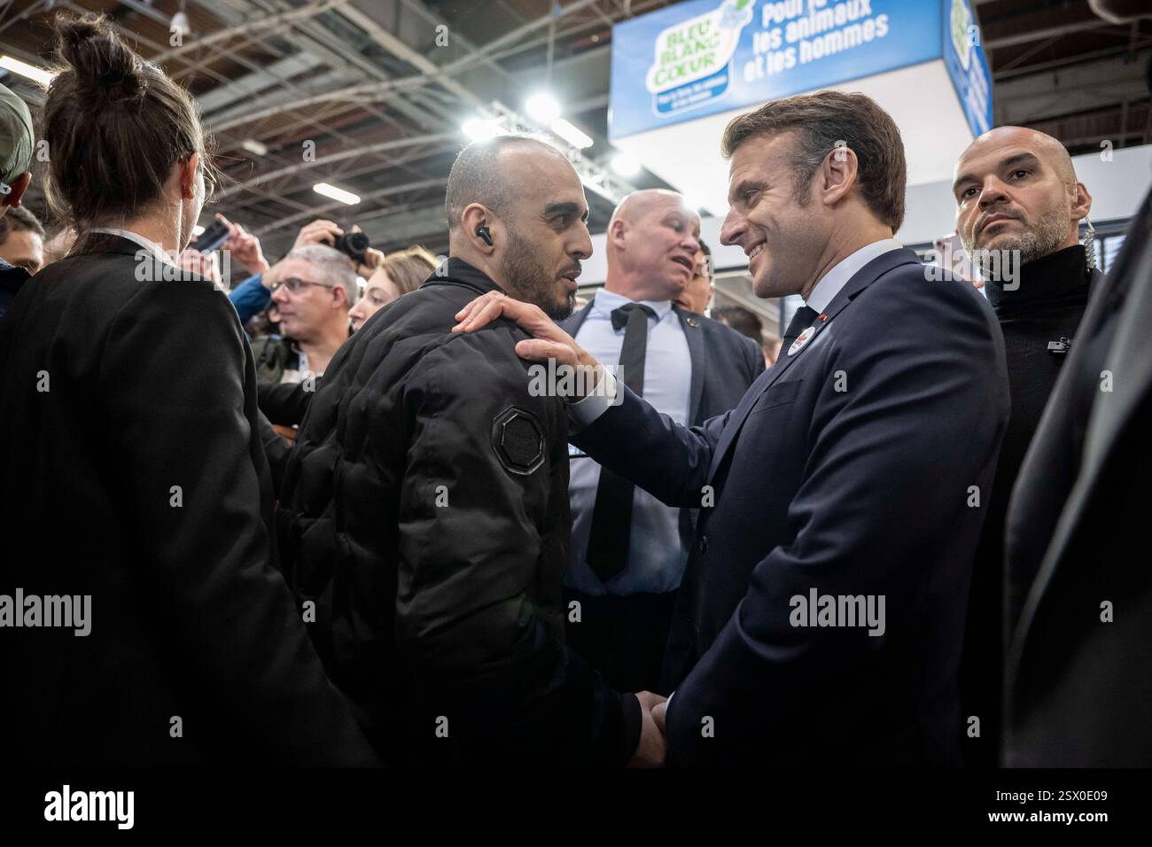 Paris, France. 22nd Feb, 2025. France's President Emmanuel Macron ...