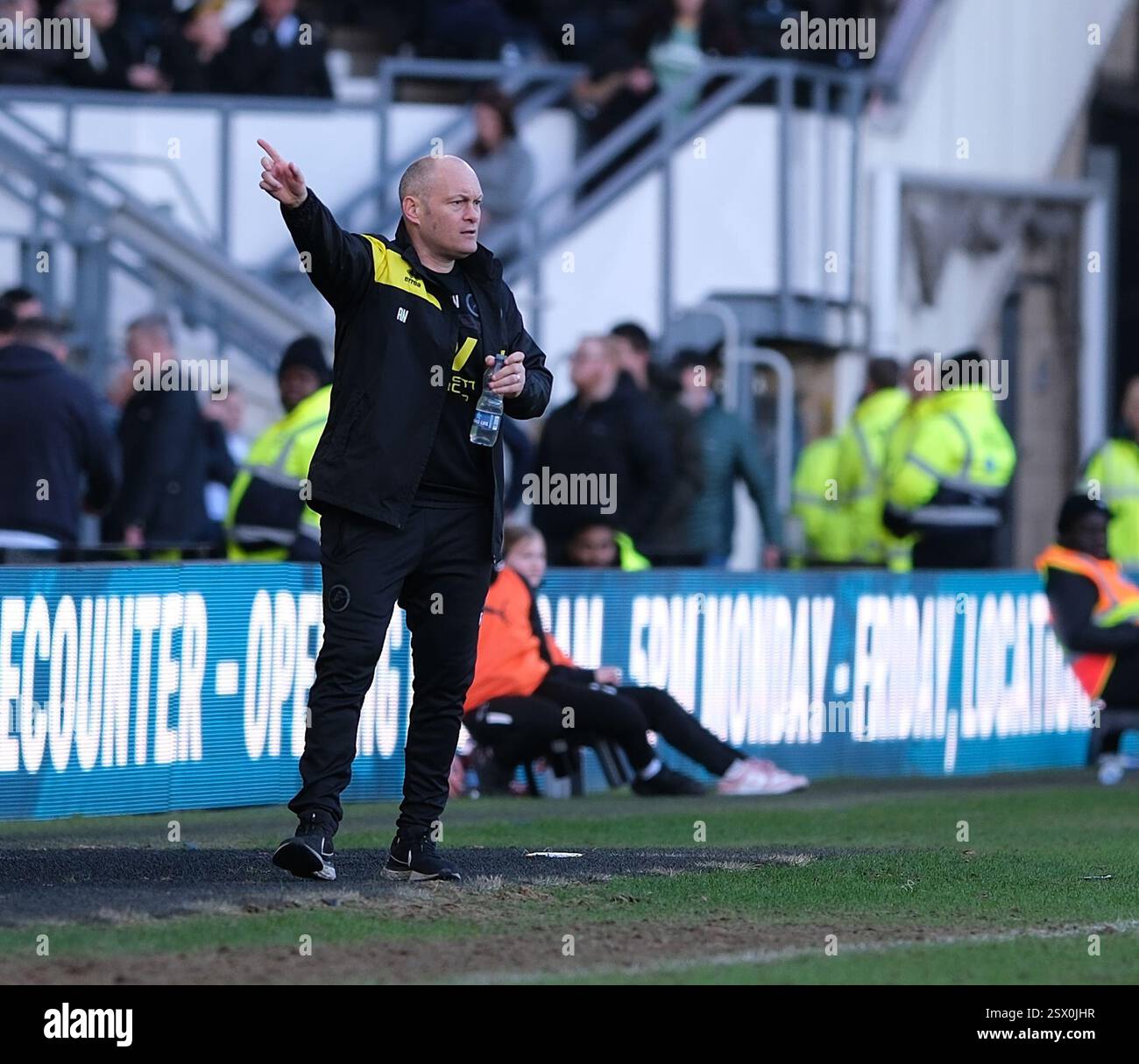 22nd February 2025; Pride Park, Derby, Derbyshire, England; EFL ...
