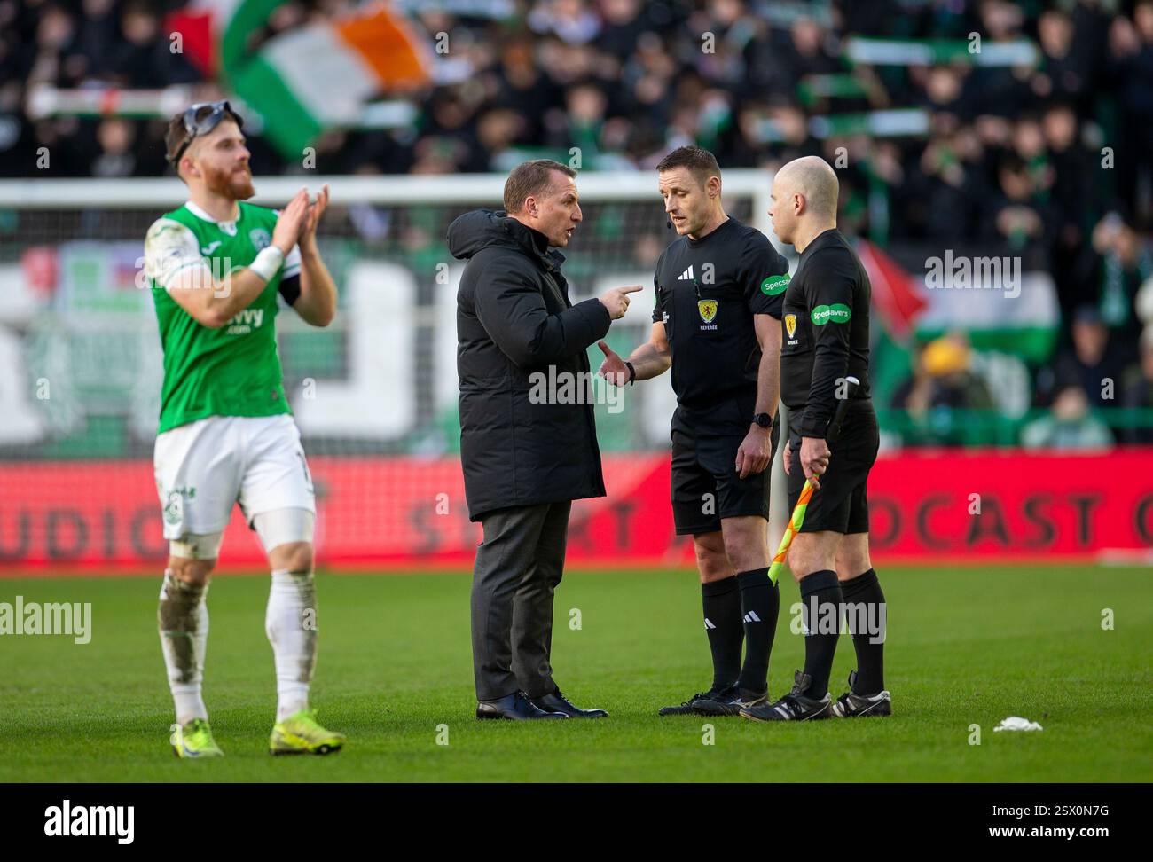 22nd February 2025; Easter Road, Edinburgh, Scotland: Scottish ...