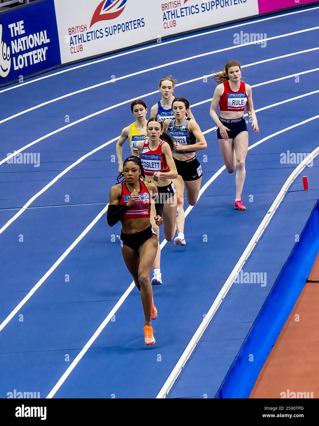 22/23 February 2025, Utilita National Indoor Arena, Birmingham, UK. Event: 2025 MicroplusUK ...