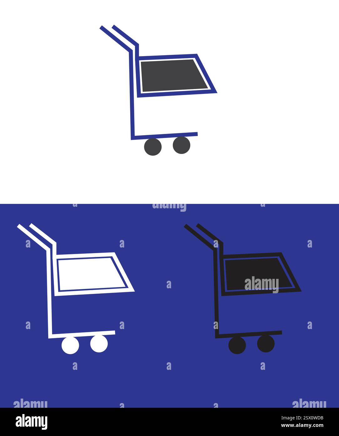 Shopping Cart Logo, Trolley Logo, Shopping Logo Design For Online ...
