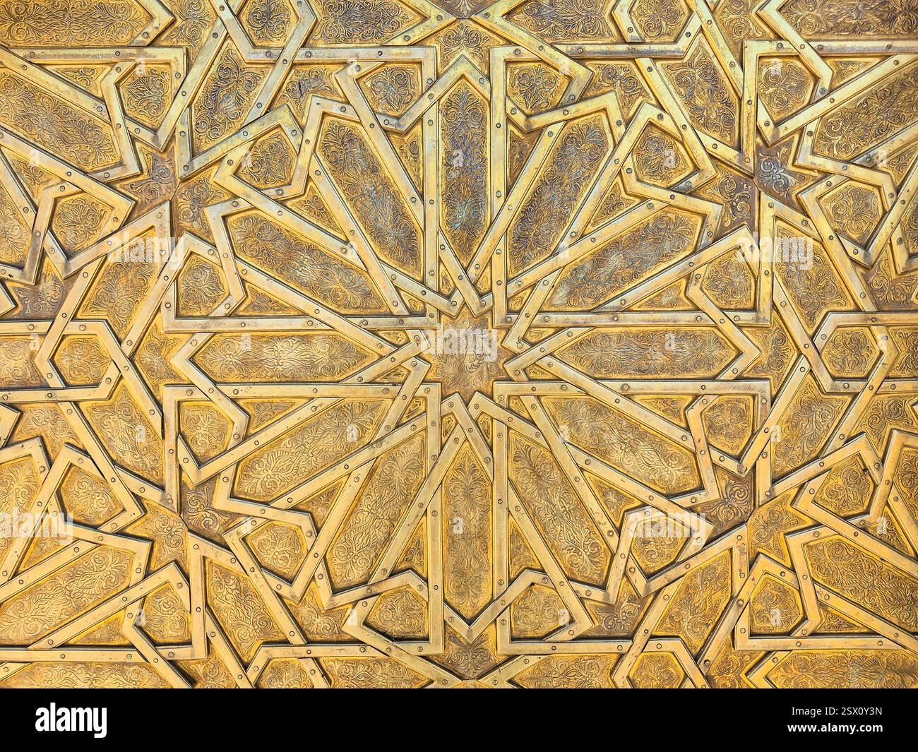 Morocco, Fes, Royal Palace, Jdid Dar El Makhzen Stock Photo - Alamy