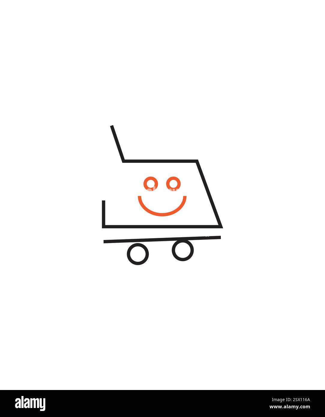 Happy store icon smile Online shop logo design idea, shop smile logo ...