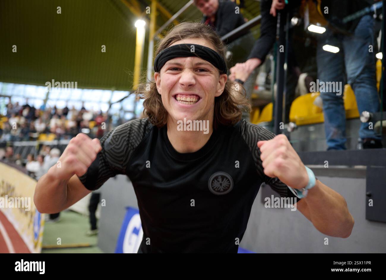 Dortmund, Germany. 22nd Feb, 2025. Athletics/Hall: German Championships ...