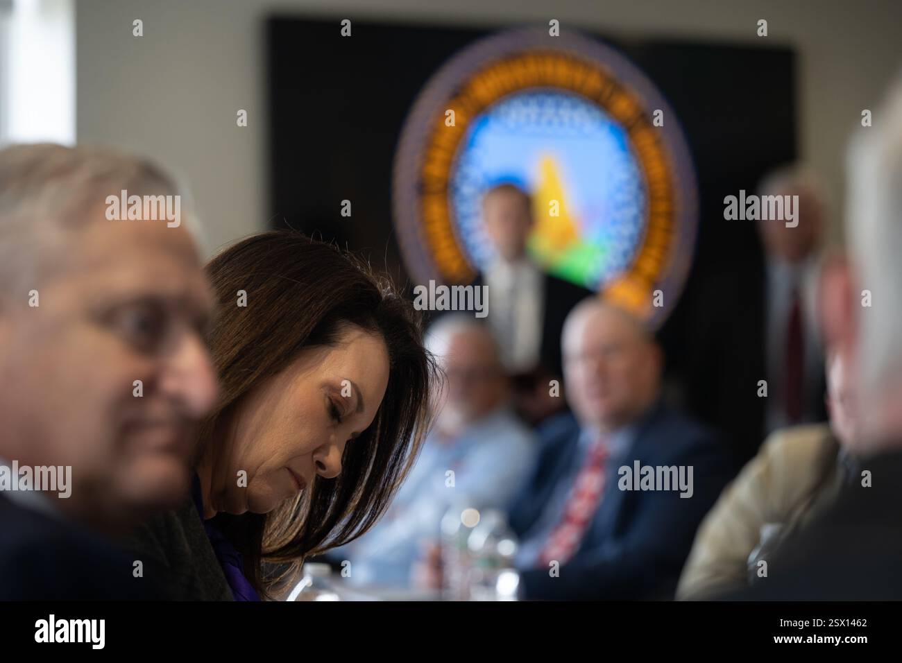 United States Secretary of Agriculture Brooke Rollins meets with ...
