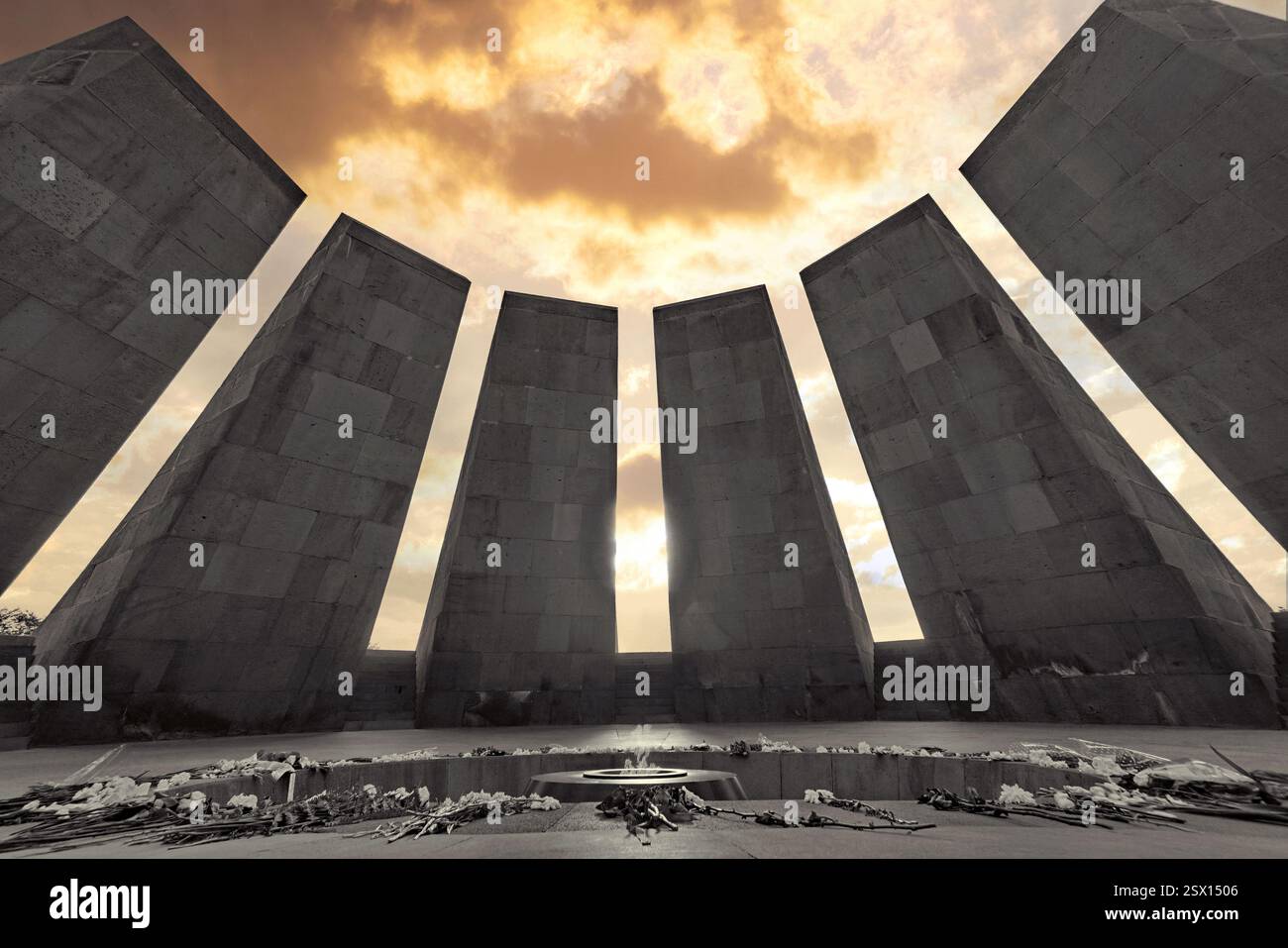 Yerevan’s Tsitsernakaberd Memorial Complex Armenian Genocide Memorial ...