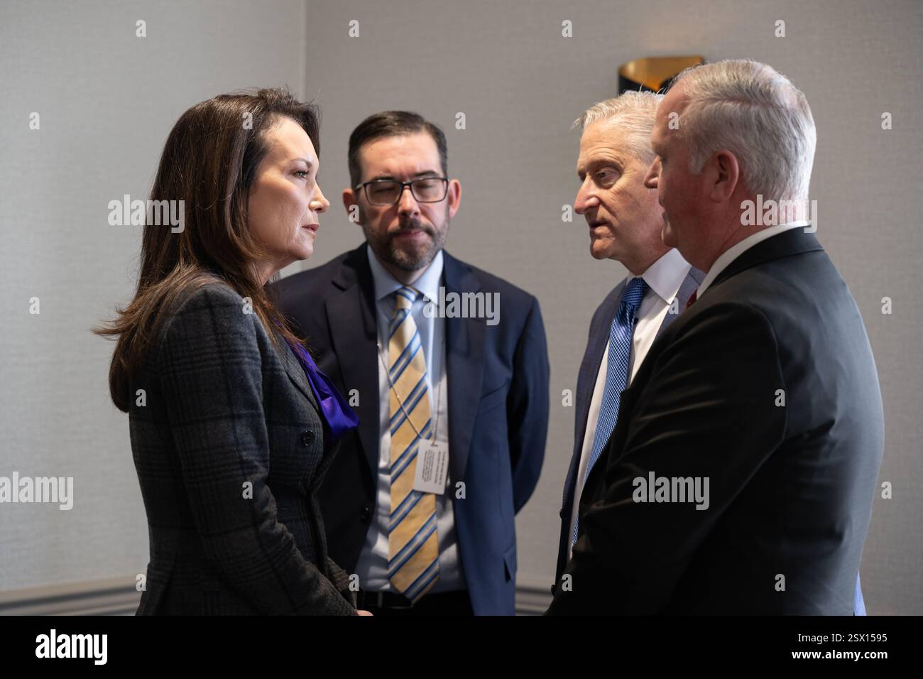 United States Secretary of Agriculture Brooke Rollins meets with ...