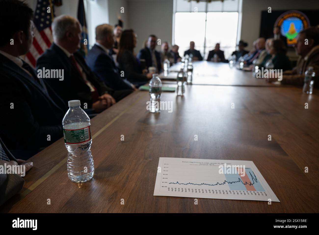 United States Secretary of Agriculture Brooke Rollins meets with ...