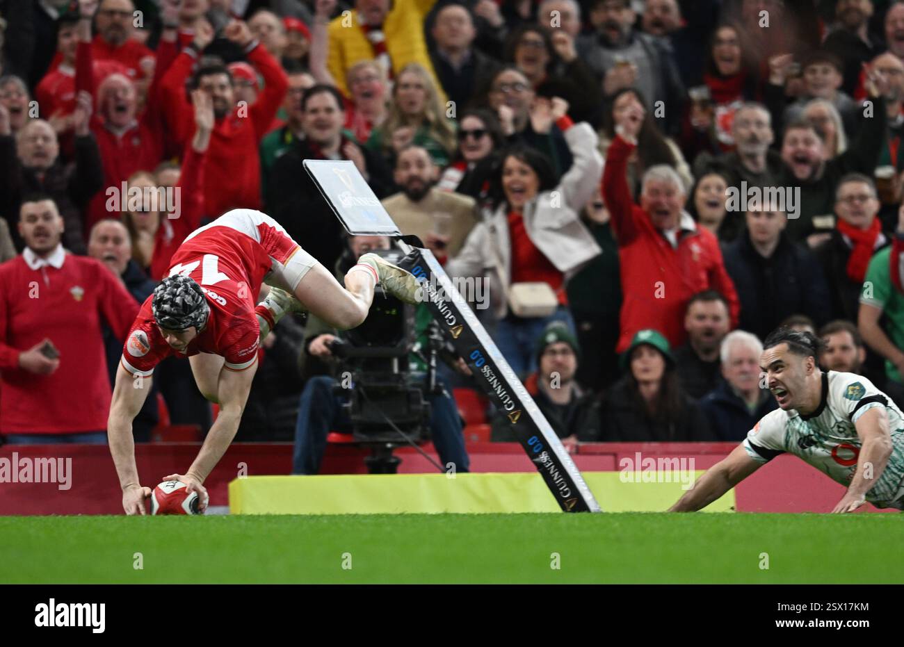 22nd February 2025; Principality Stadium, Cardiff, Wales: Six Nations ...