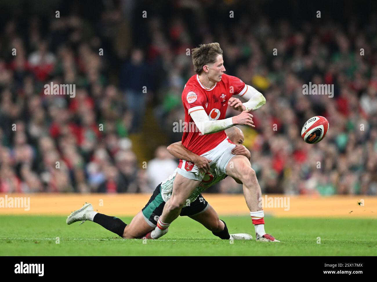 22nd February 2025; Principality Stadium, Cardiff, Wales: Six Nations ...