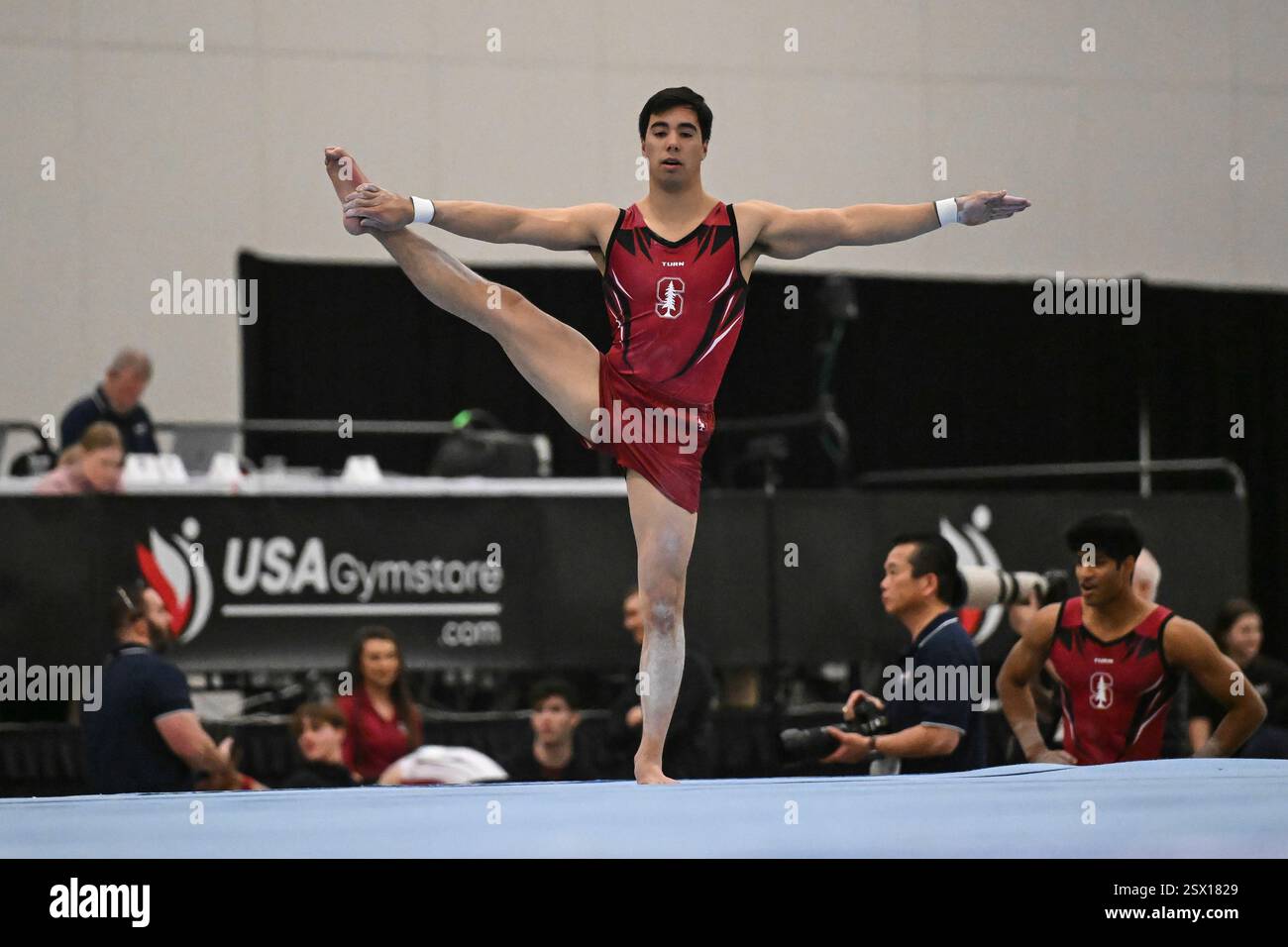 February 21, 2025, Louisville, Kentucky, US: JEREMY BISCHOFF competes ...