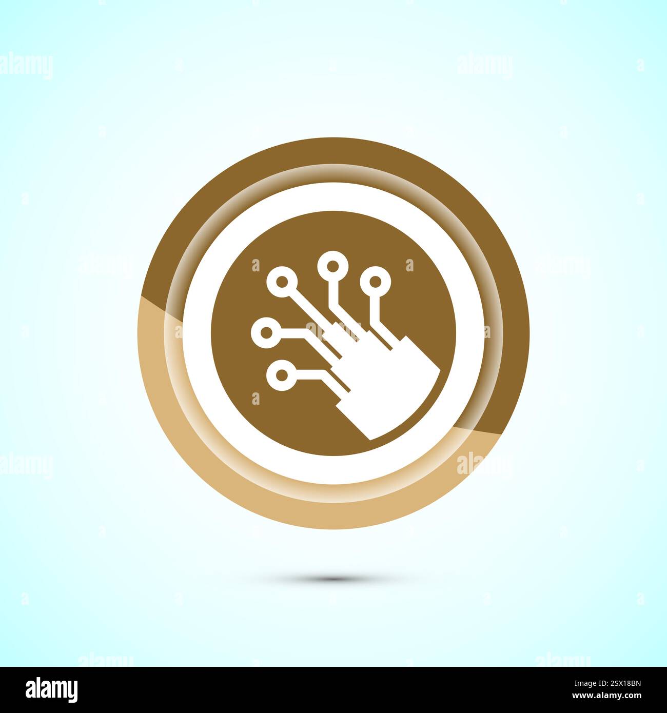 Fiber optic cable icon design illustration. Electric wire sign, digital ...