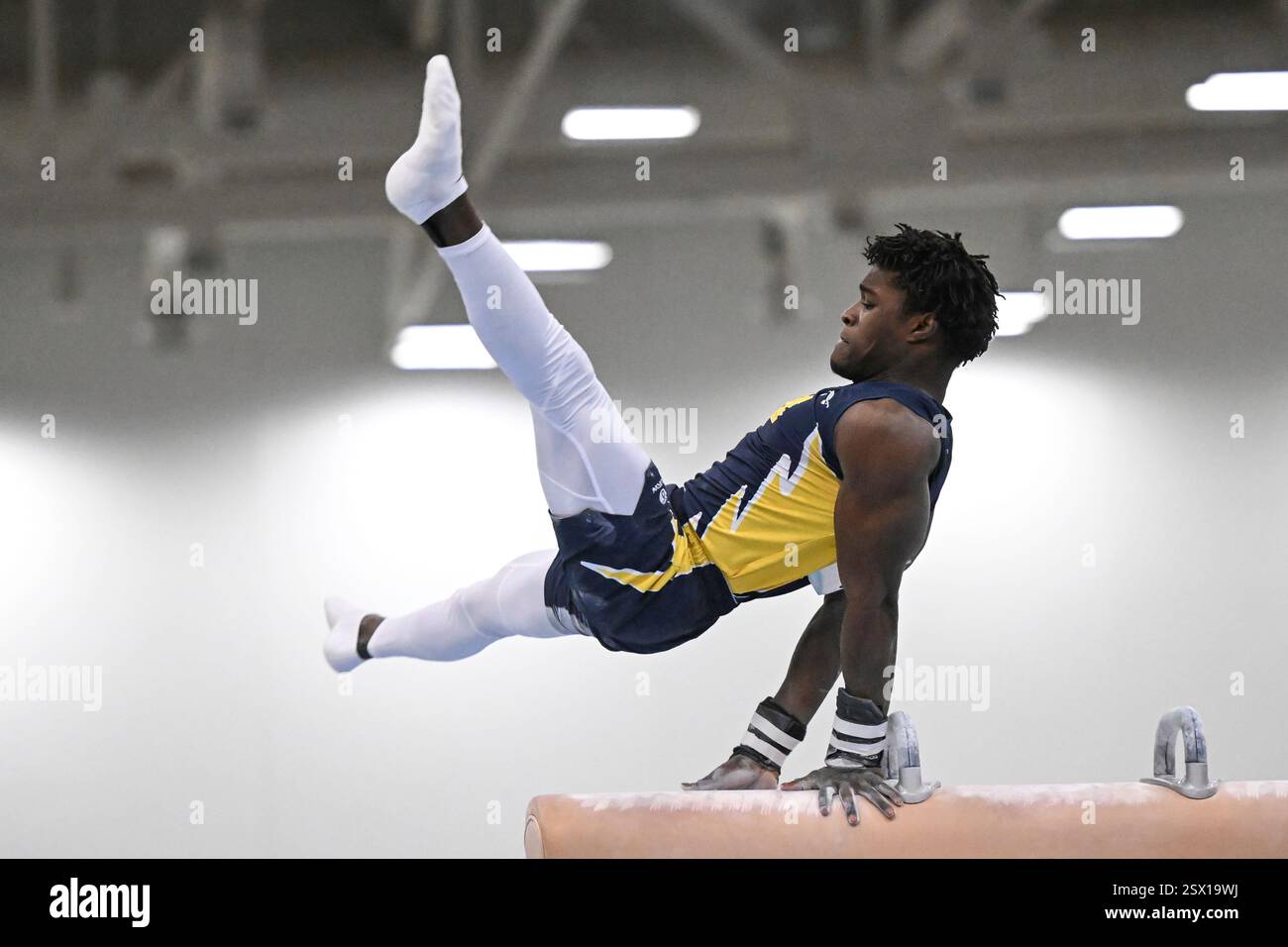 February 21, 2025, Louisville, Kentucky, US: FRED RICHARD competes on ...