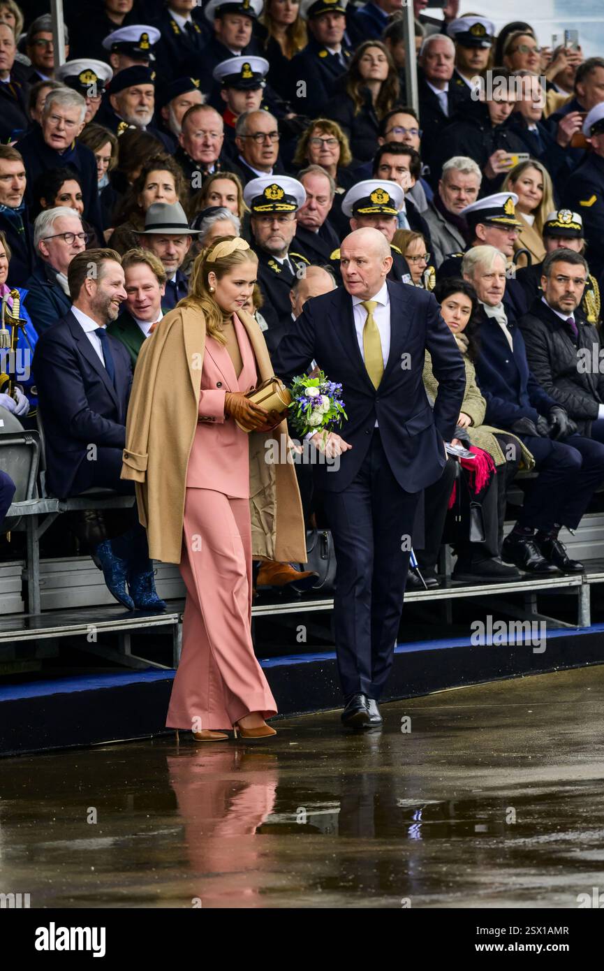 Den Helder, Netherlands. 22nd Feb 2025. Damen NavalPrincess of Orange ...