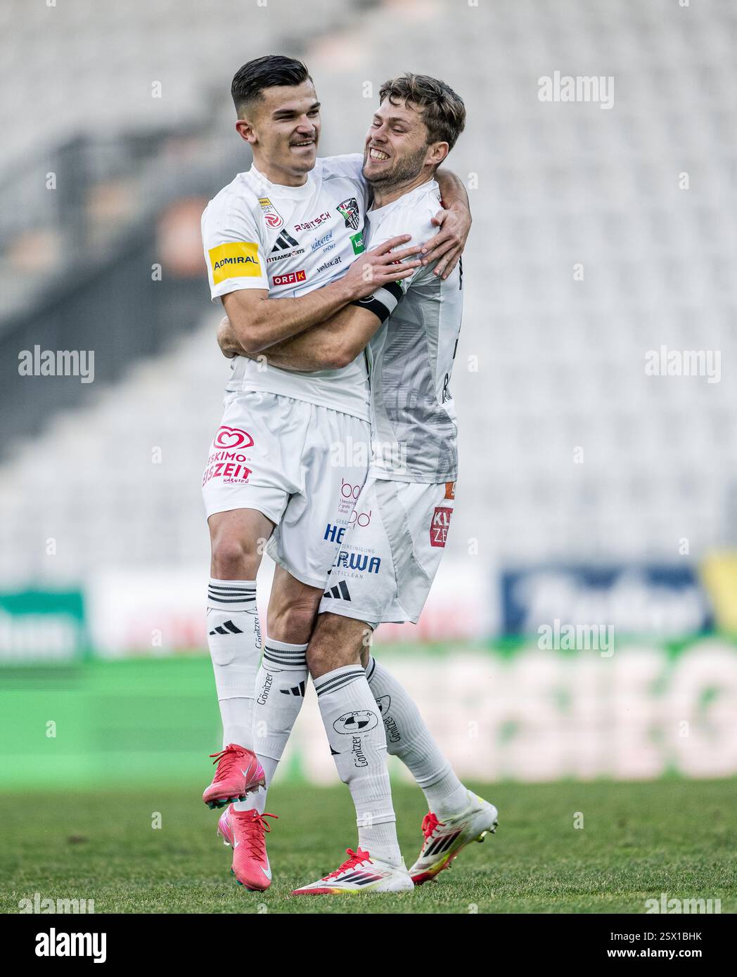ABD0179 20250222 - INNSBRUCK - ÖSTERREICH: Torjubel RZ Pellets WAC zum ...