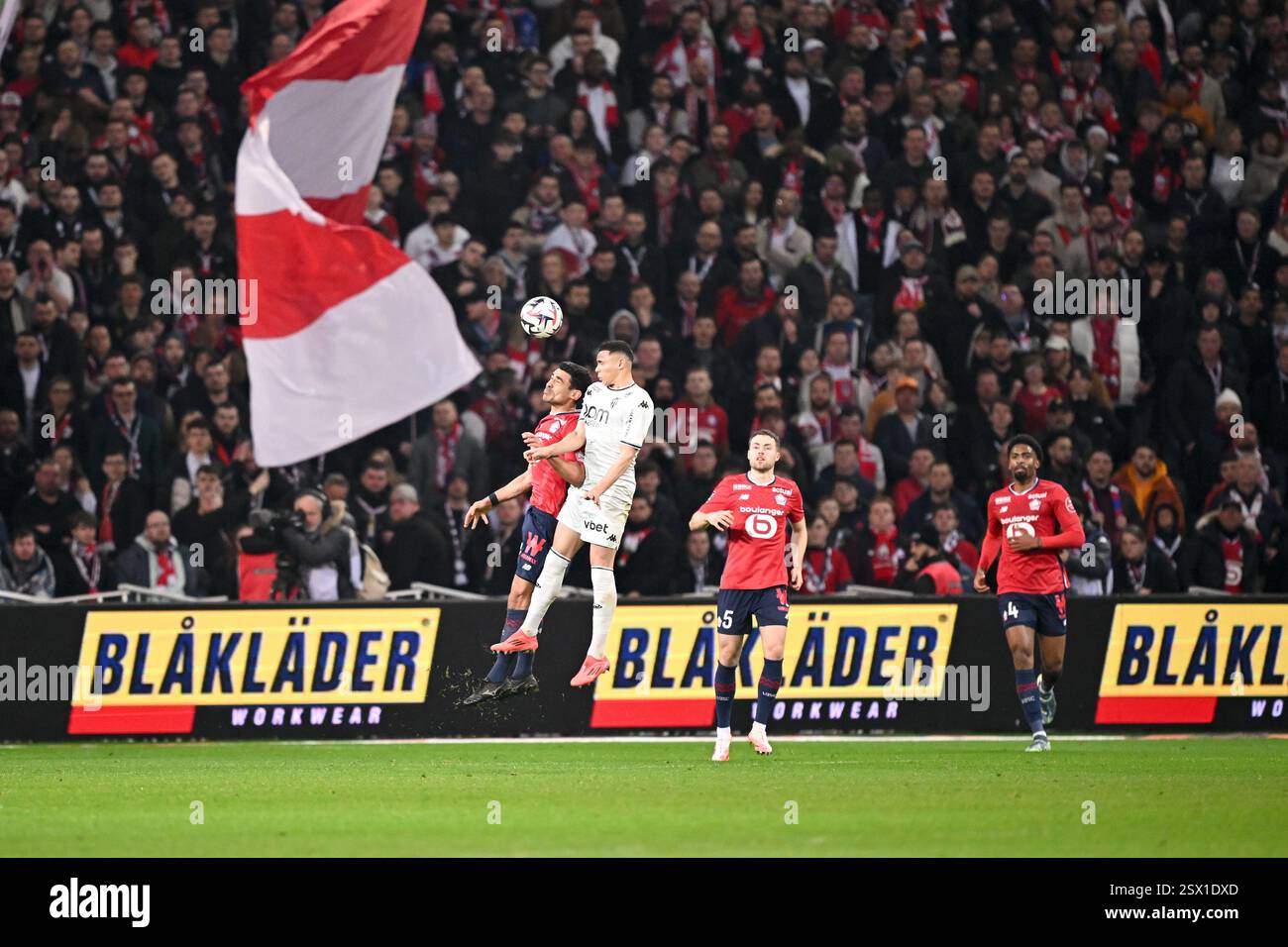 21 Benjamin ANDRE (losc) - 02 Vanderson DE OLIVEIRA CAMPOS (asm) during ...