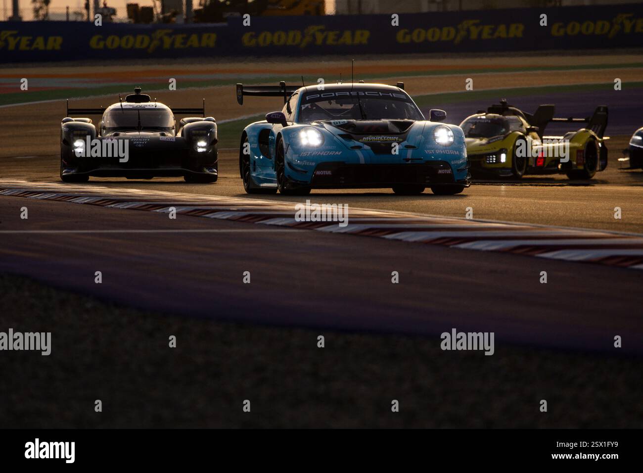 Lusail, Qatar. 22nd Feb, 2025. 92 HARDWICK Ryan (usa), LIETZ Richard ...