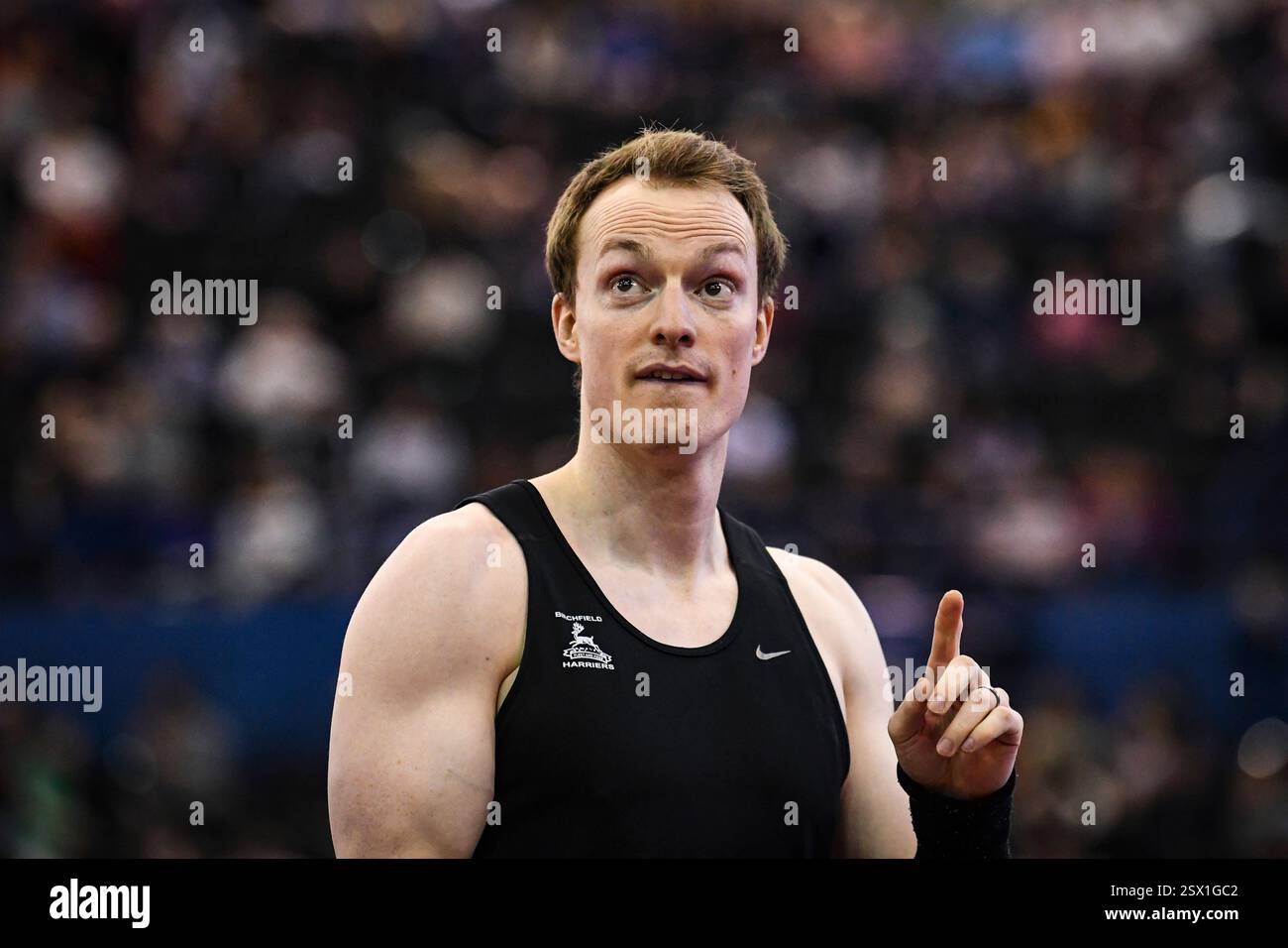 Utilita Arena, Birmingham, UK. 22nd Feb, 2025. 2025 UK Indoor Athletics ...
