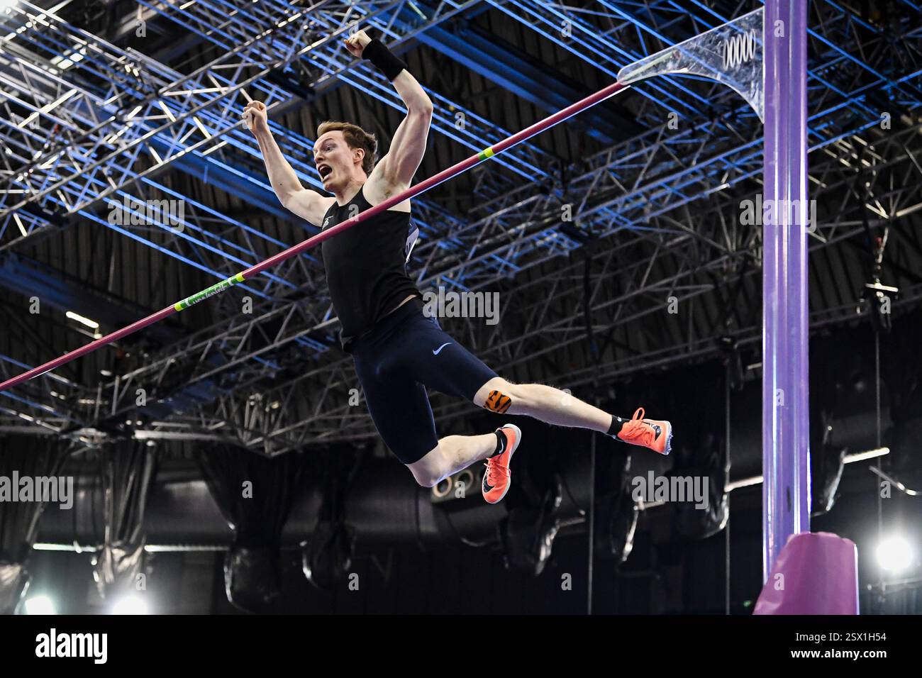 Utilita Arena, Birmingham, UK. 22nd Feb, 2025. 2025 UK Indoor Athletics ...