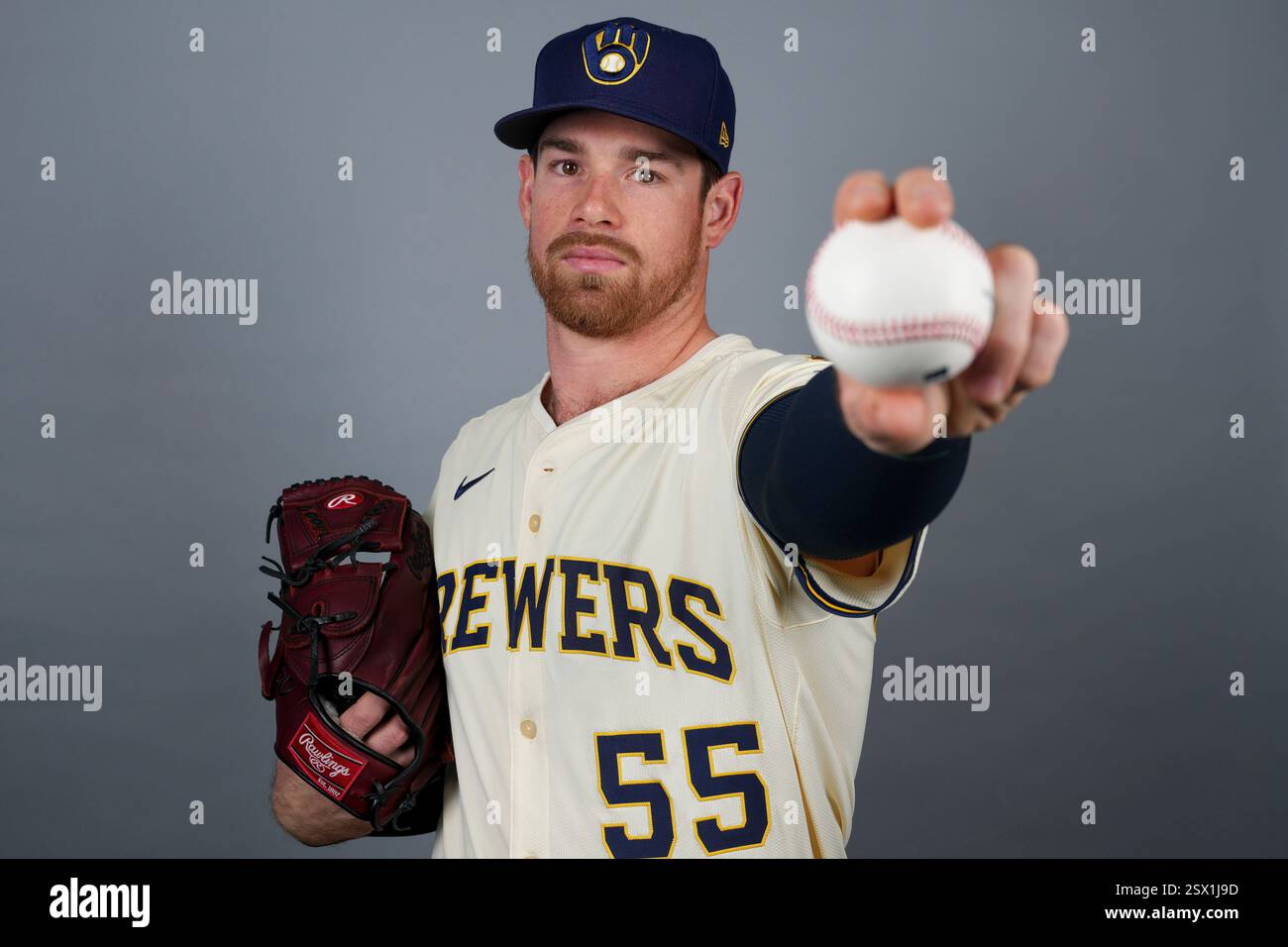 This is a 2025 photo of pitcher Bruce Zimmermann of the Milwaukee ...