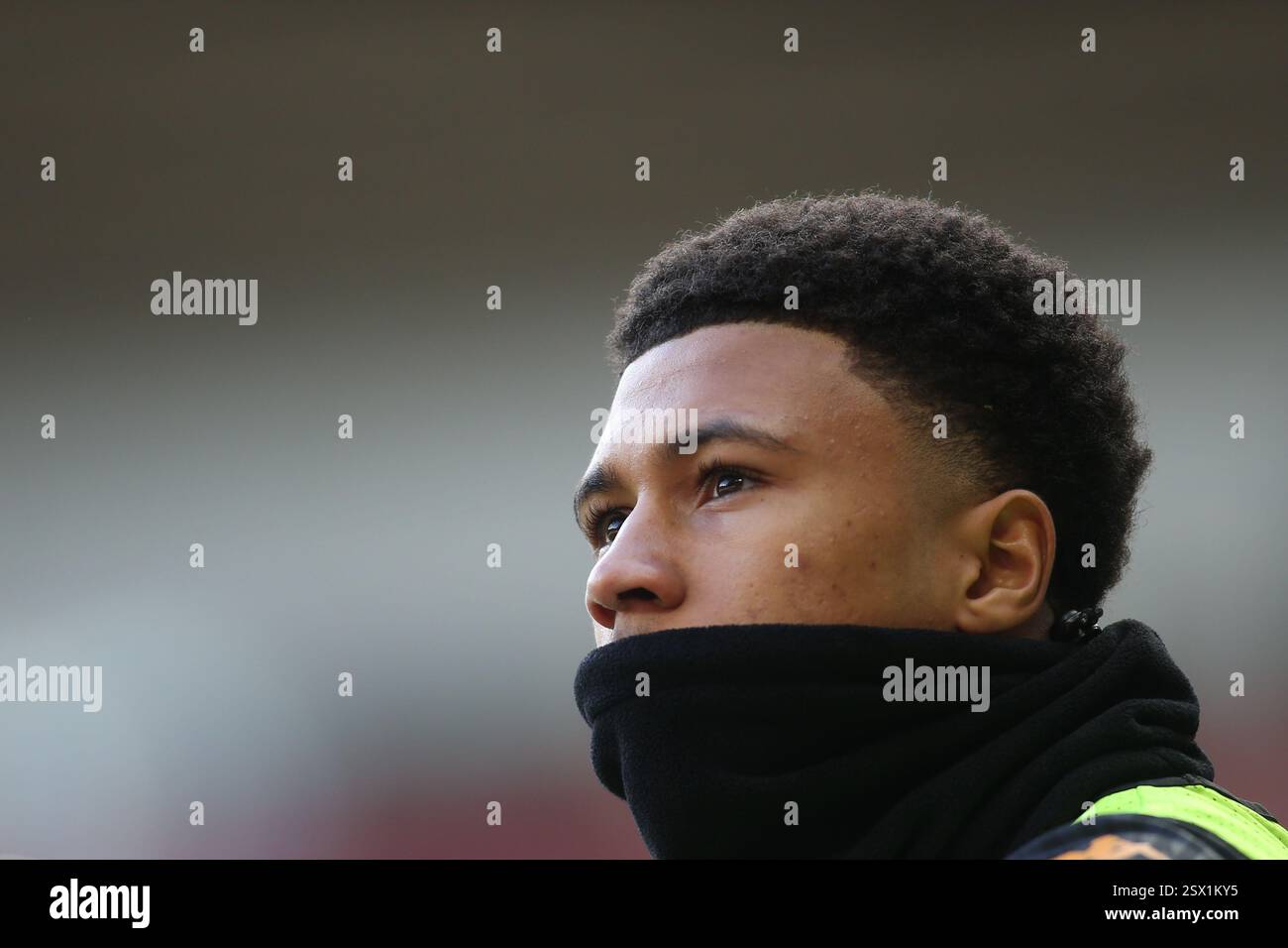 Hull City's Mason Burstow during the Sky Bet Championship match between ...