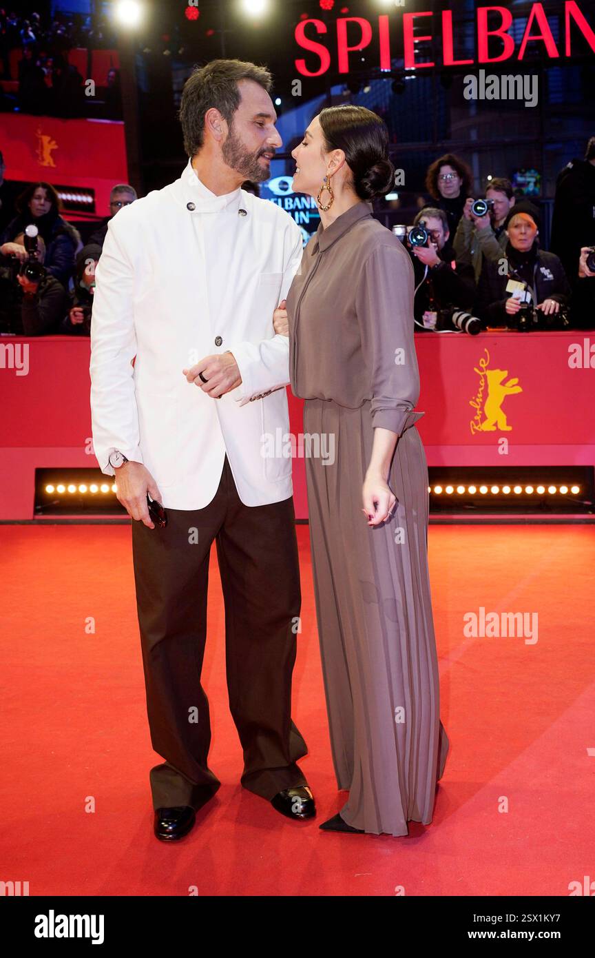 Rodrigo Santoro und Melanie Fronckowiak bei der Closing Ceremony mit ...