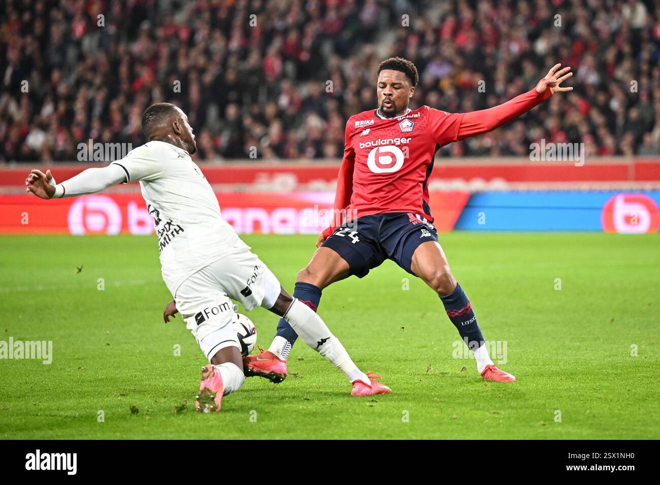 24 Chuba AKPOM (losc) during the Ligue 1 McDonald's match between Lille ...
