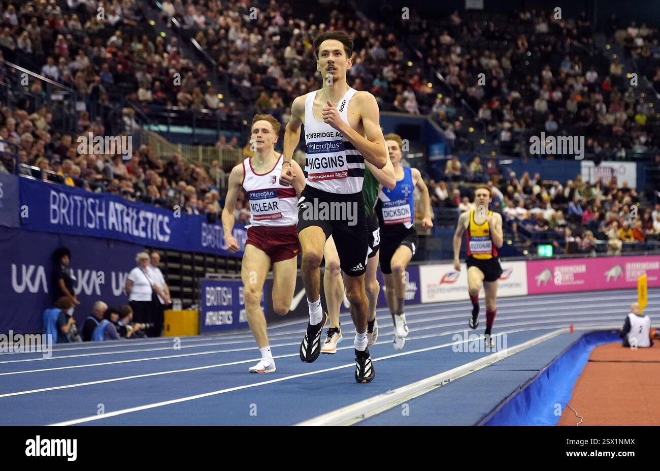 Jack Higgins in action during the Men's 800m Heats on day one of the ...